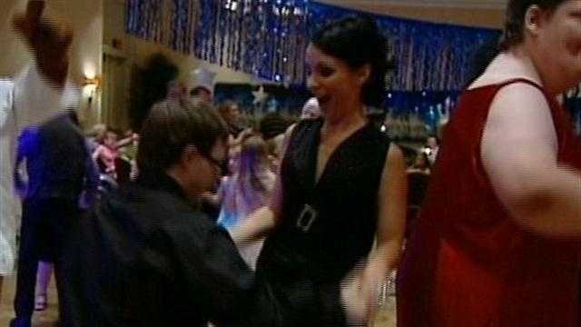 Magical night for special needs prom-goers