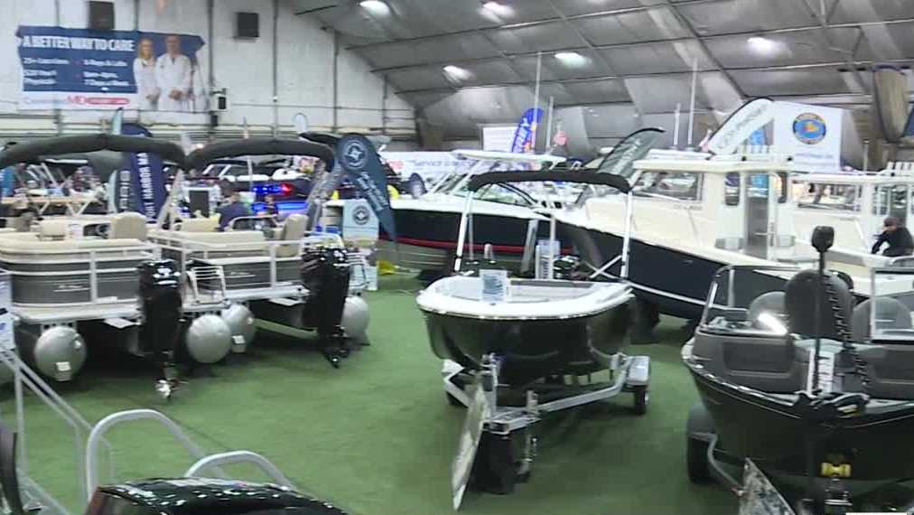 Lots of options on the showroom floor of the Portland Boat Show