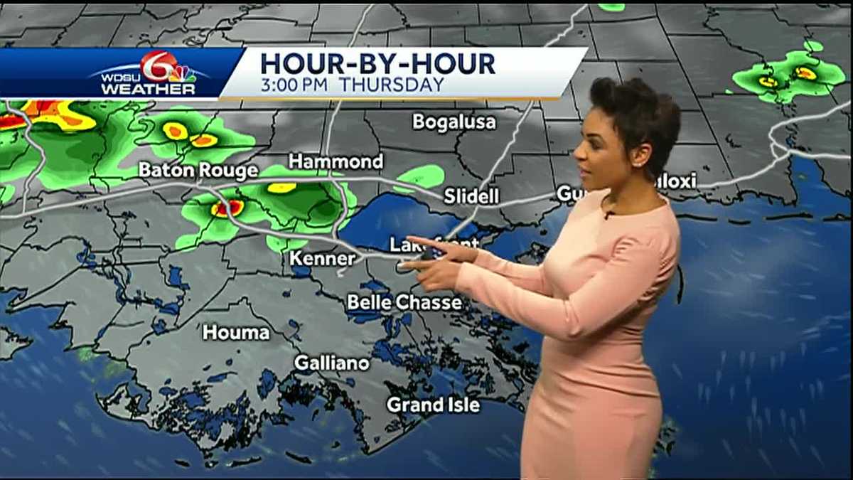 Increasing Clouds Isolated Strong Storms Possible Today