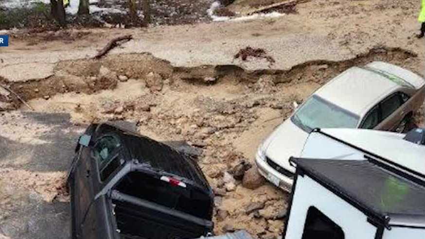 Conway family's home damaged by this week's flooding across NH