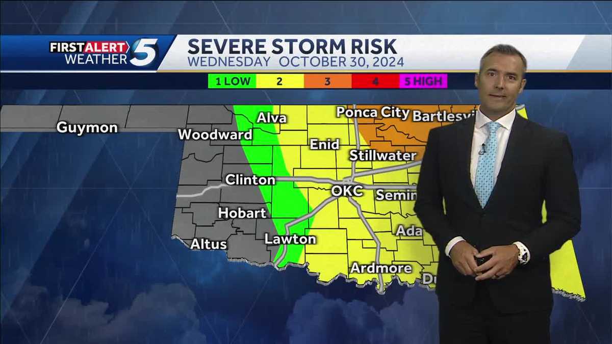 FORECAST: Severe storms coming