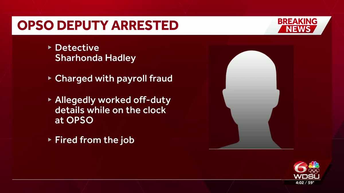 Orleans Parish deputy arrested, accused of payroll fraud