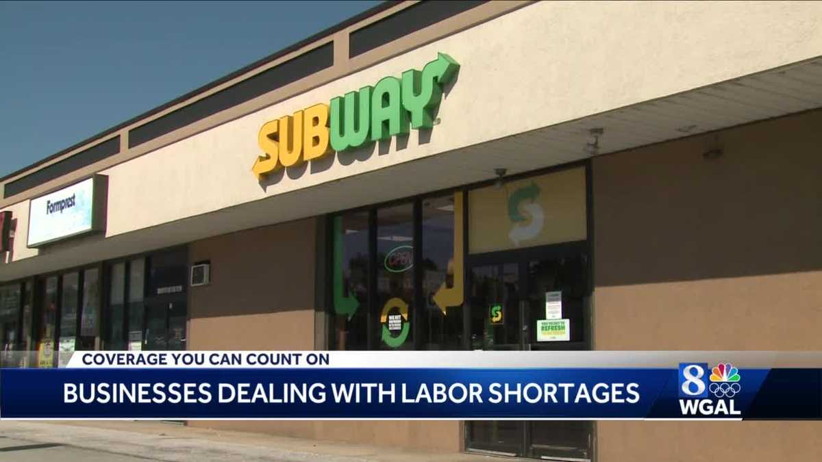 Restaurant and retail industries hit the hardest by labor shortages