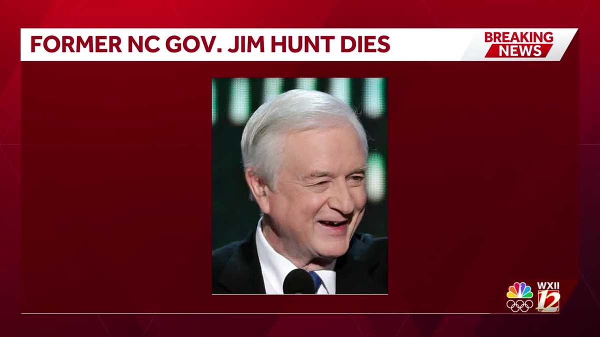 Expert says Jim Hunt was North Carolina’s “most consequential governor”