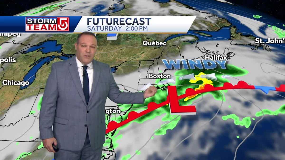 Video: Heavy rain, wind, cold for much of holiday weekend