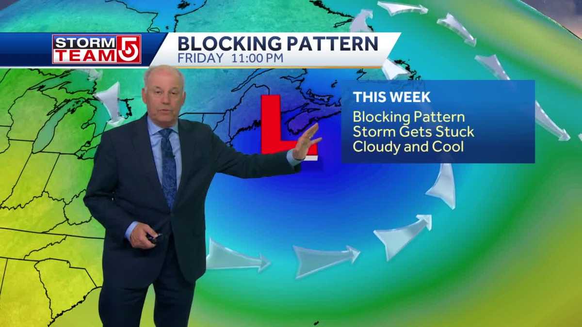 Video: How 'blocking pattern' will impact weather this week
