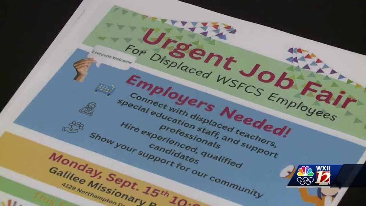 WS/FCS staff job fair today, hosted by Galilee Missionary Baptist Church