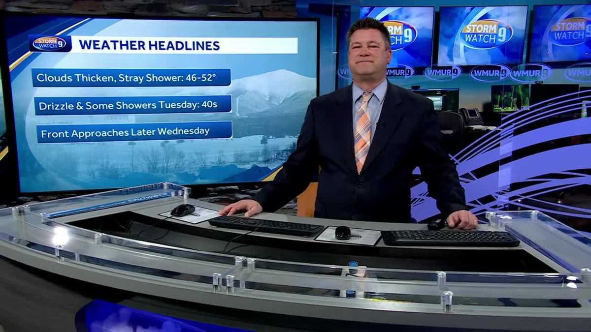 NH forecast video: Mild, cloudy day