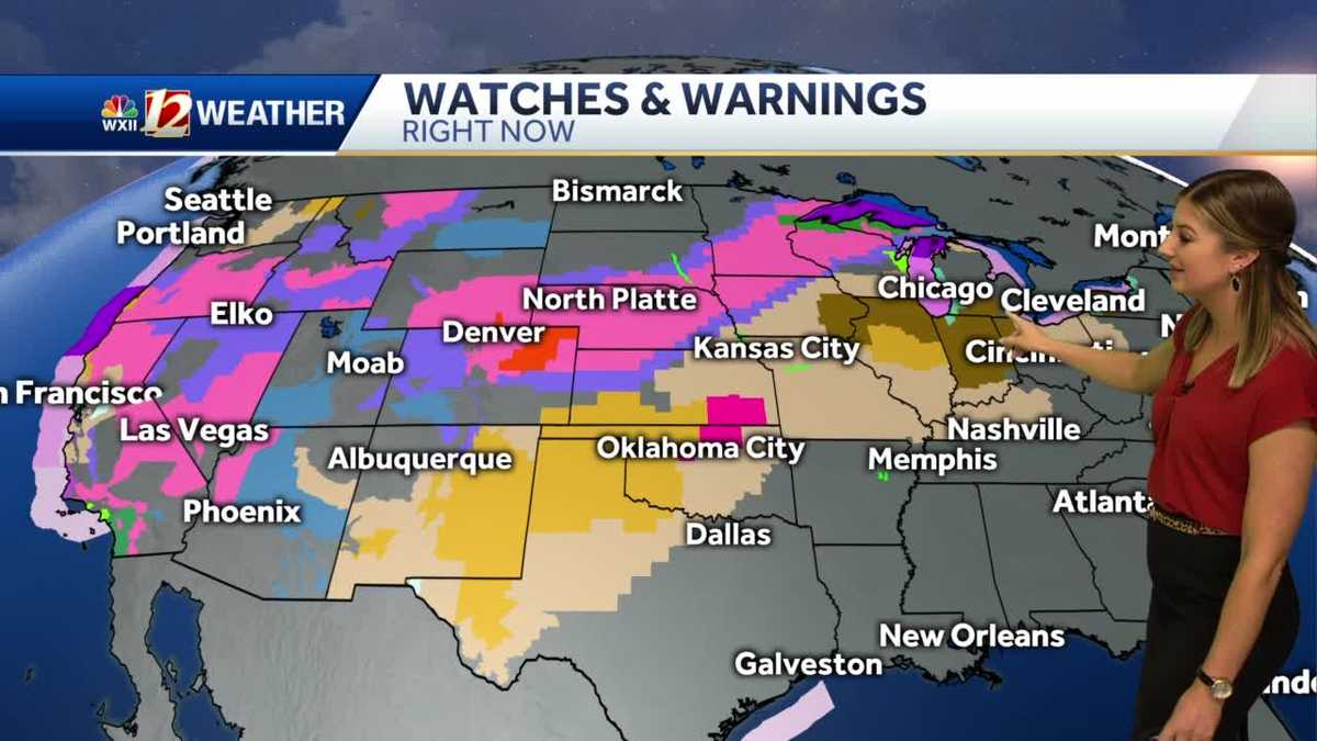 WATCH: Mild with Clouds Today, Travel Concerns For Others