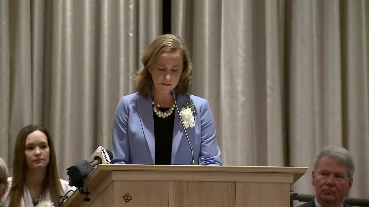 Joyce Craig delivers inauguration speech