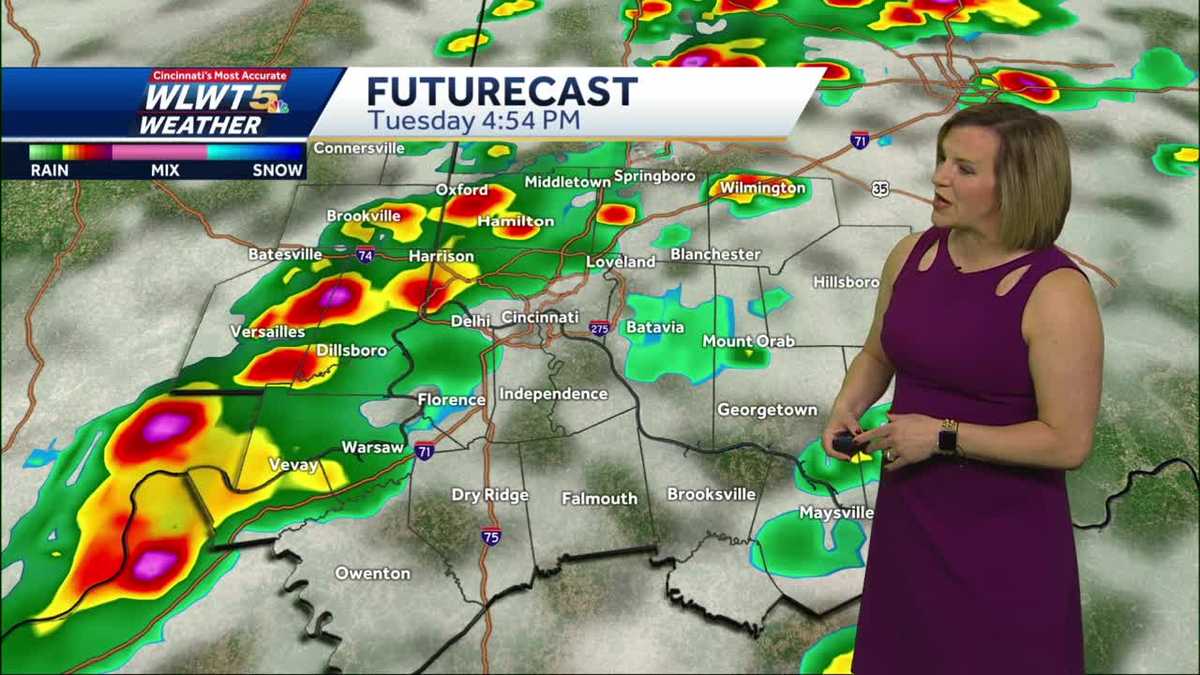 Heavy Rain and Strong Storms