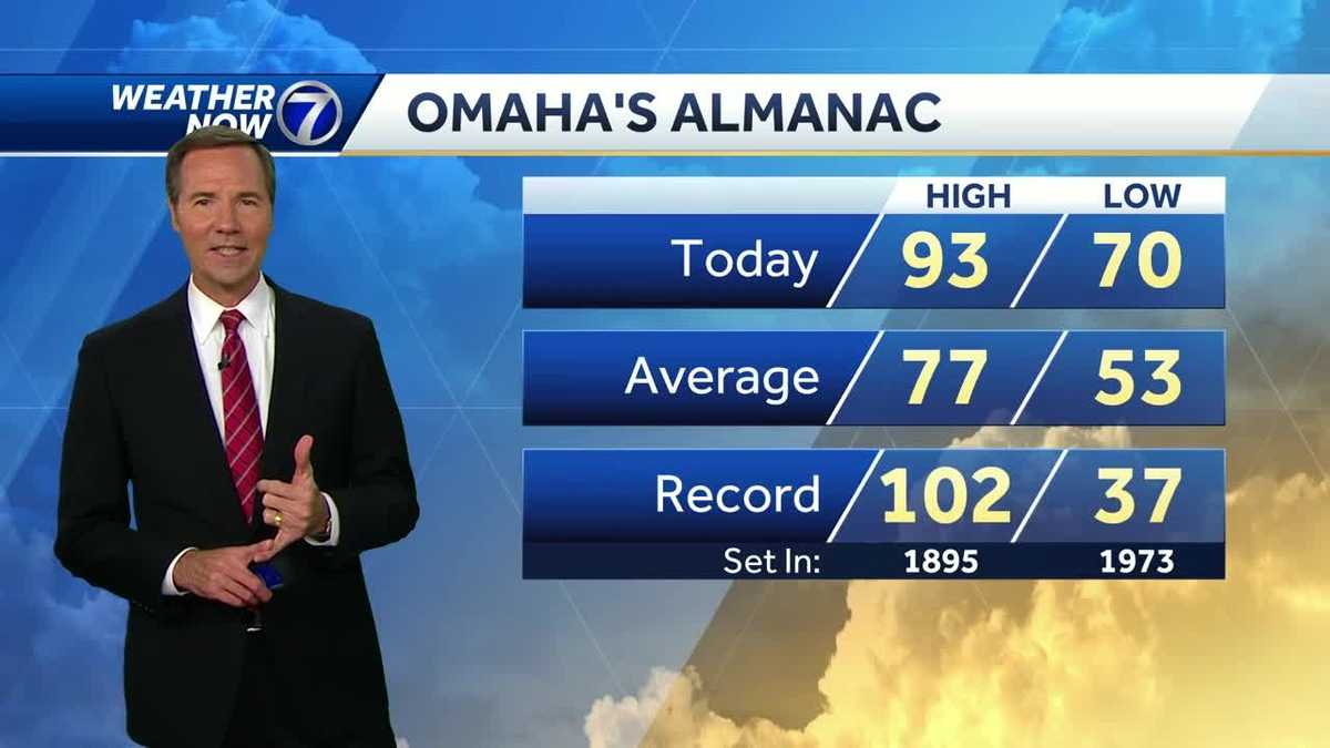 Hot Monday, cooler weather coming