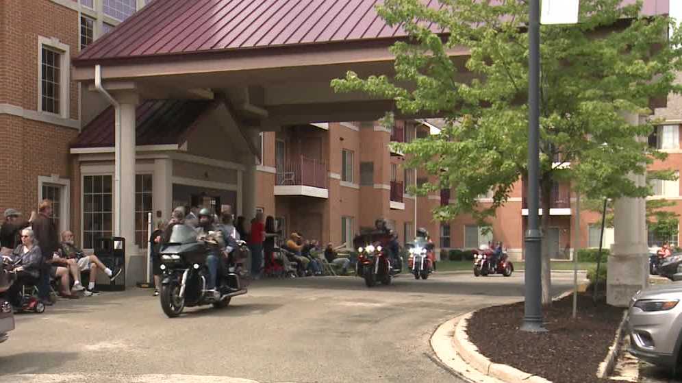 Seniors get Harley rides