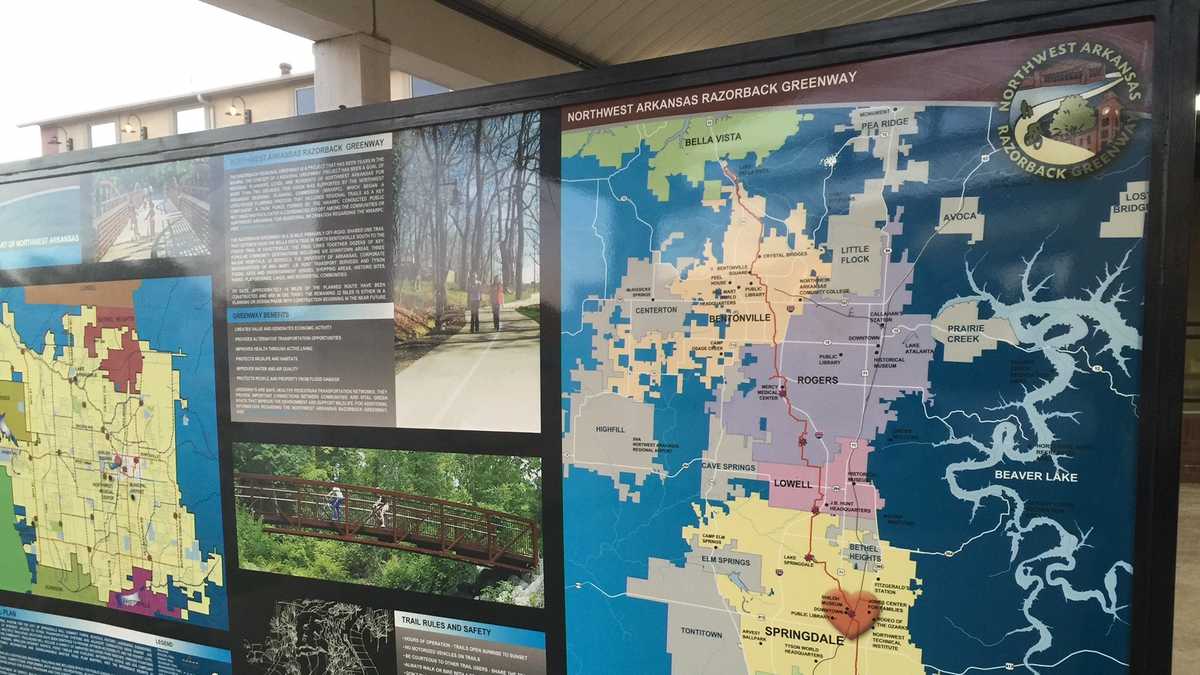 Razorback Greenway opening Saturday