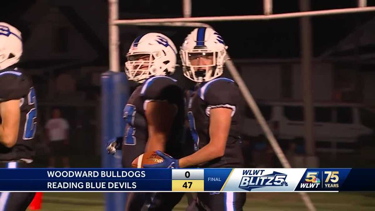 Reading Blue Devils 47, Woodward Bulldogs 0
