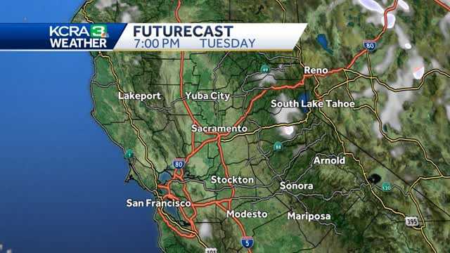 Weak Weather System Monday