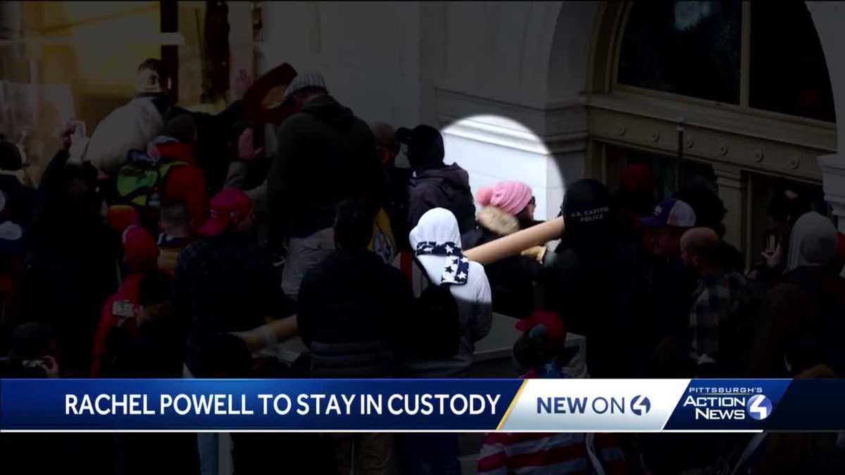 Alleged Bullhorn Pink Hat Ladys Release Blocked By Appeal
