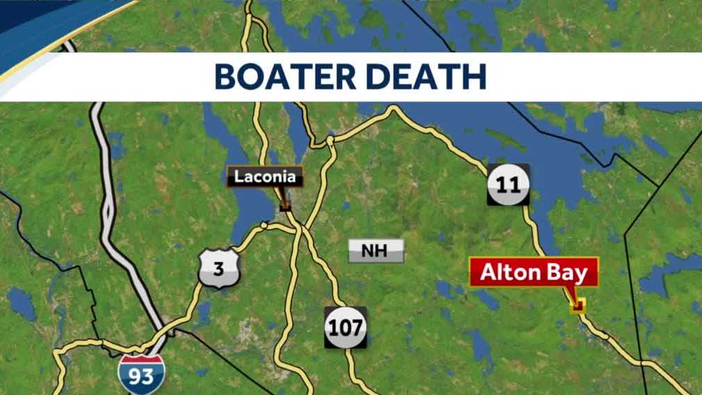 New Hampshire man dead after boat seen spinning in lake