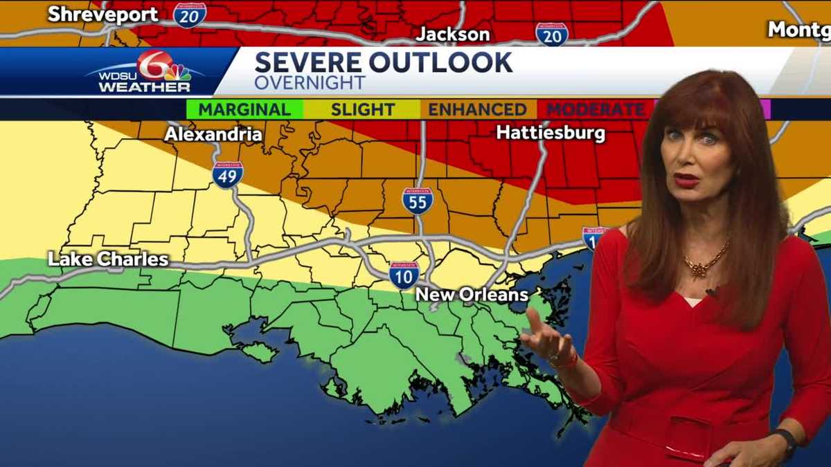 Severe risk overnight