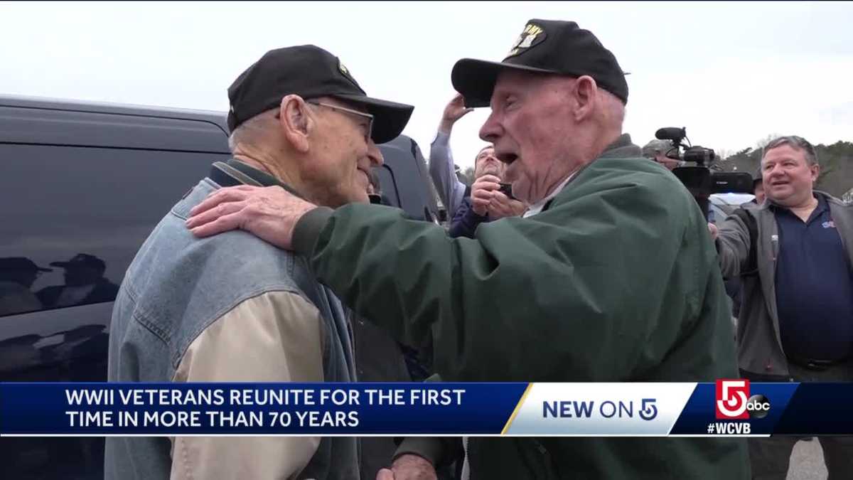 WWII vets reunite after 75 years