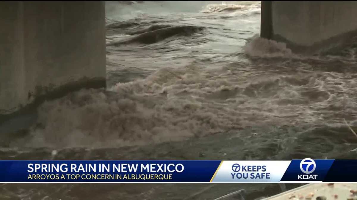 Recent rainfall making Albuquerque arroyos dangerous