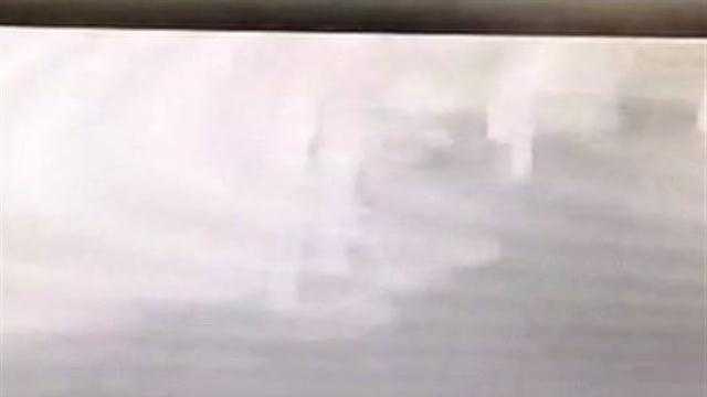 Video shows auto shop explosion in Fitchburg, Mass.