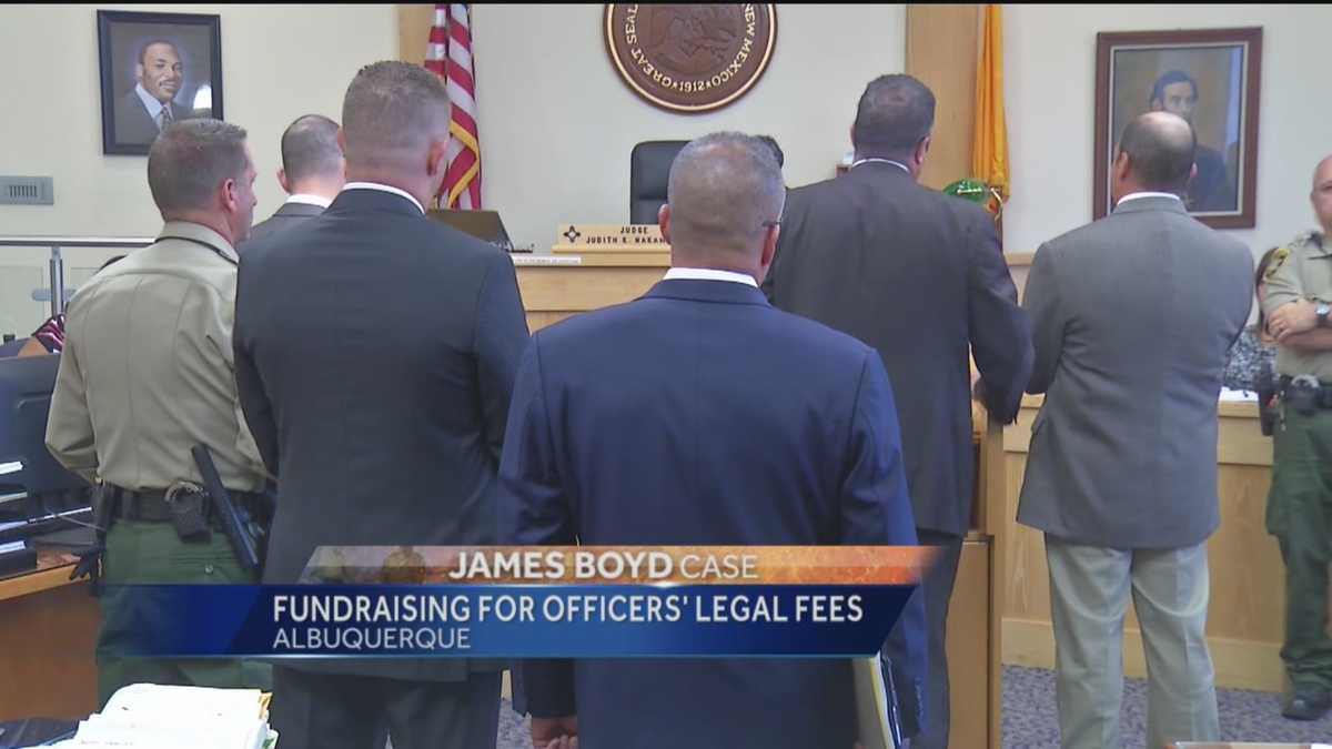 James Boyd Case: Fundraising for Officers' Legal Fees