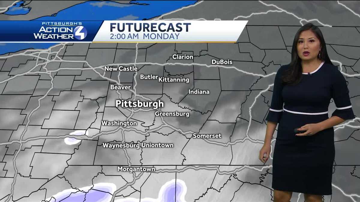 Cold Sunday With Light Scattered Snow Overnight