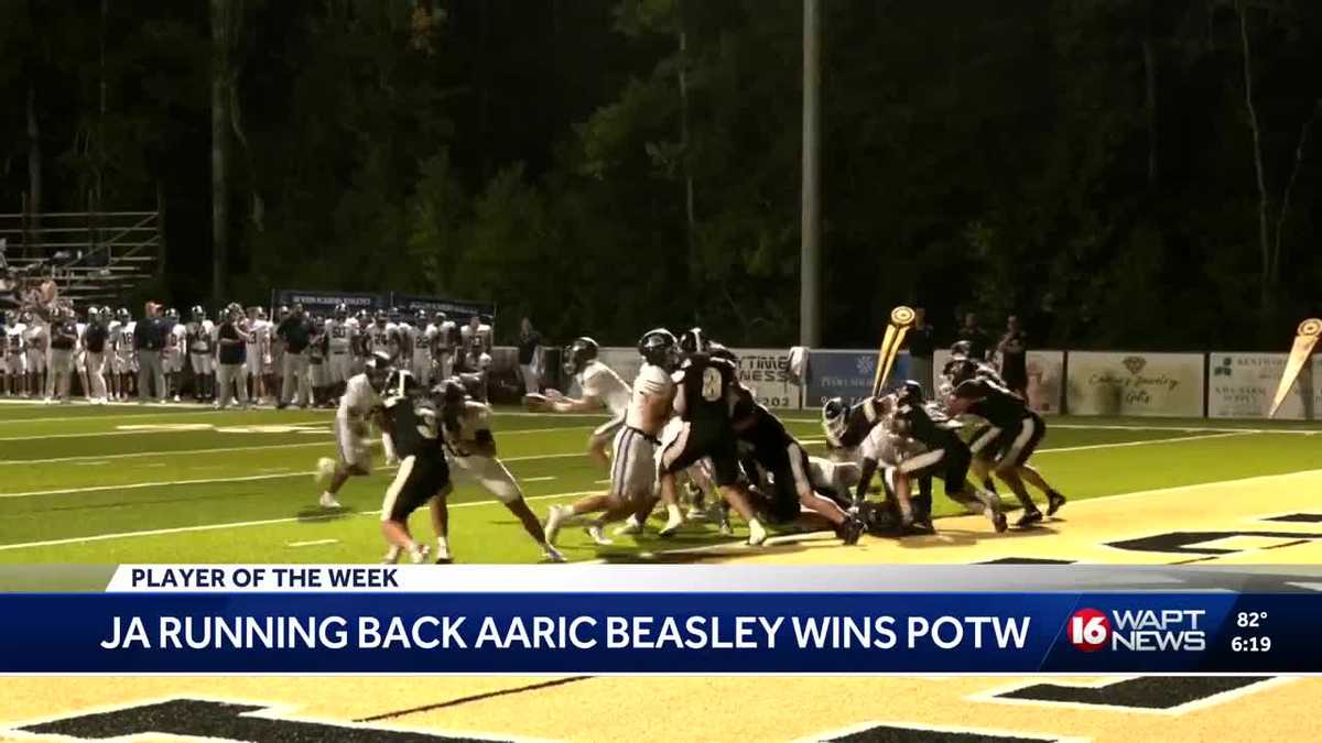Jackson Academy running back Aaric Beasley is the Blitz 16 Player of ...