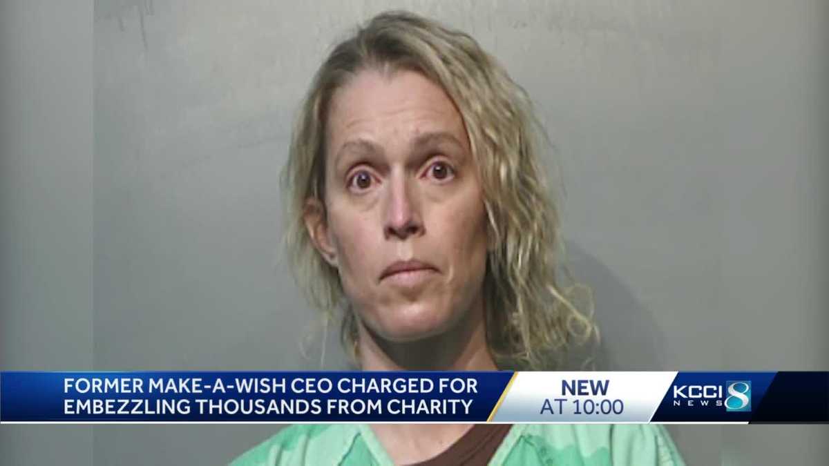 Former Make-A-Wish Iowa CEO pleads guilty to embezzling nearly $41,000