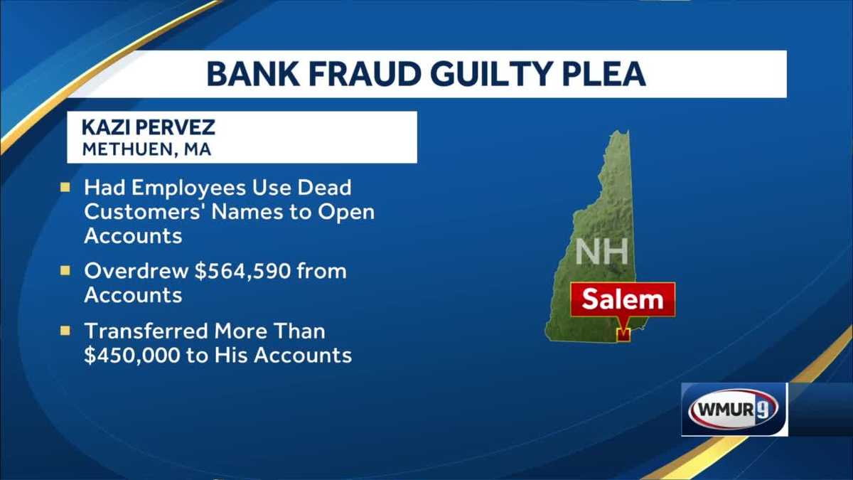 Former NH bank manager pleads guilty to more than $560K in theft