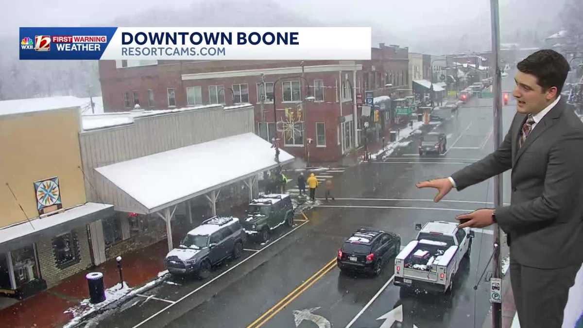 Snow ending soon, black ice could develop by the Monday evening commute