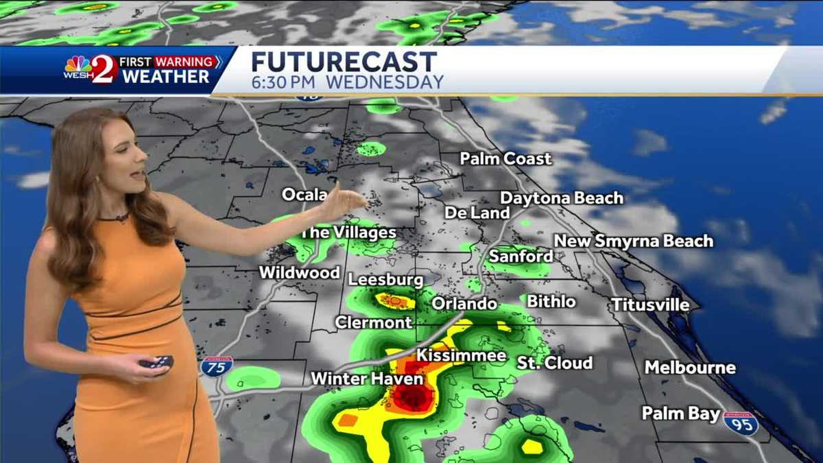 Steamy Wednesday, showers in afternoon