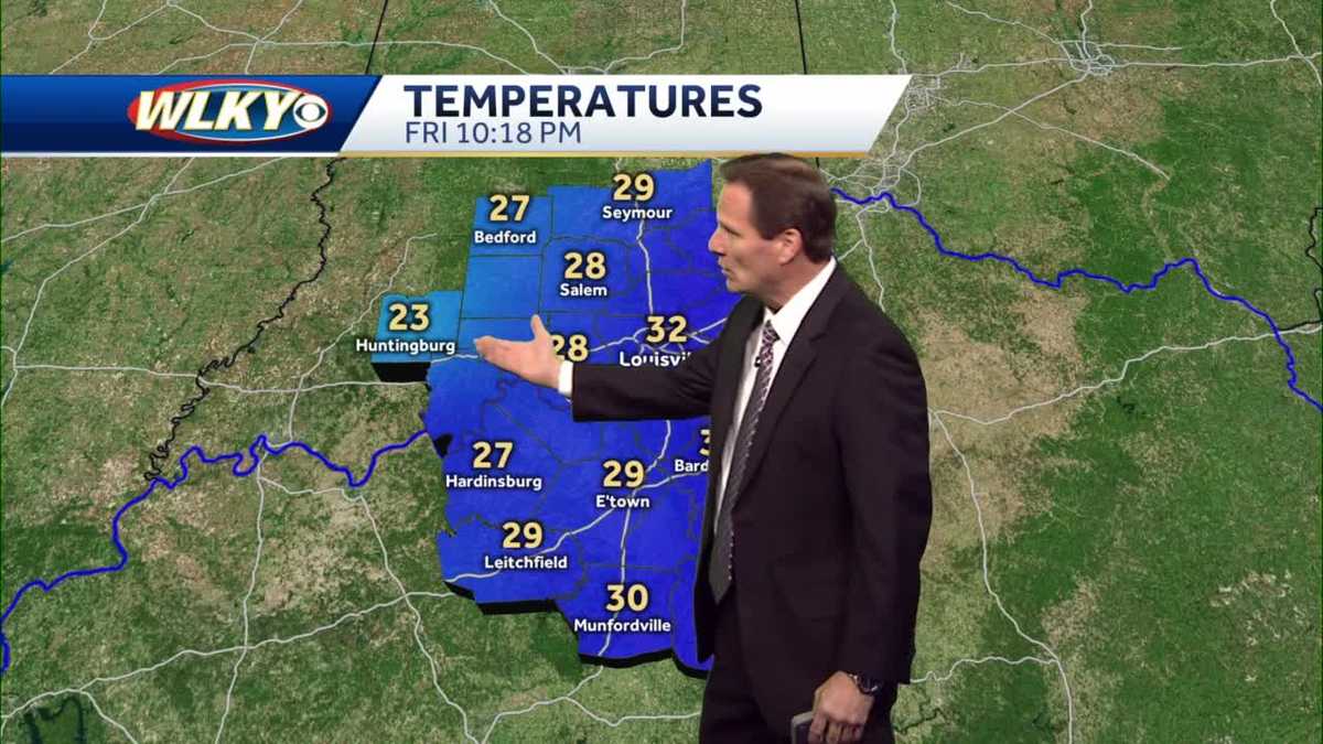 A cold Saturday morning then milder