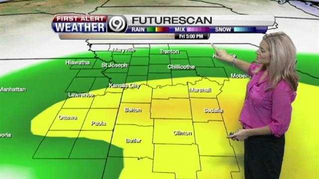 Tracking Isaac's rainfall as it gets closer to the metro