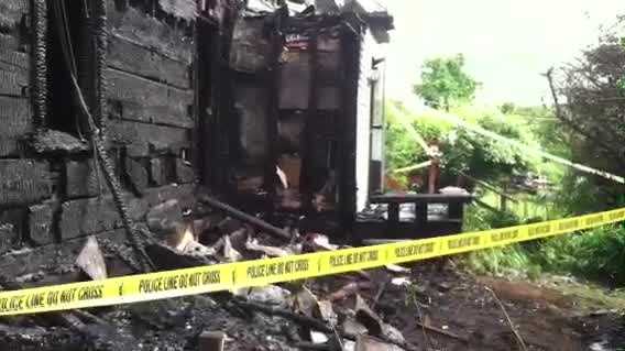 Aftermath of deadly fire in Kennebunk