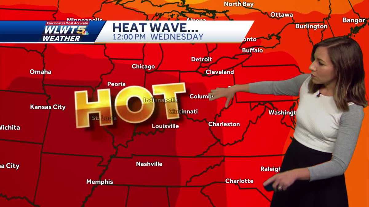 Heat wave follows a beautiful weekend