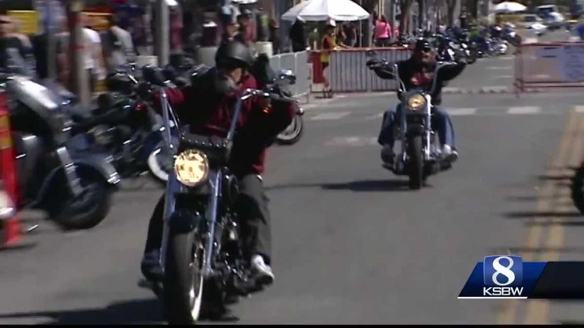 What happened to the Hollister motorcycle rally?