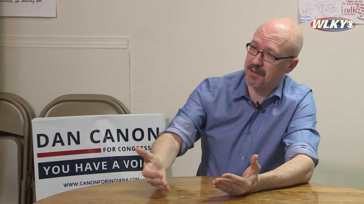 Indiana 9th District Democratic primary candidate Dan Canon