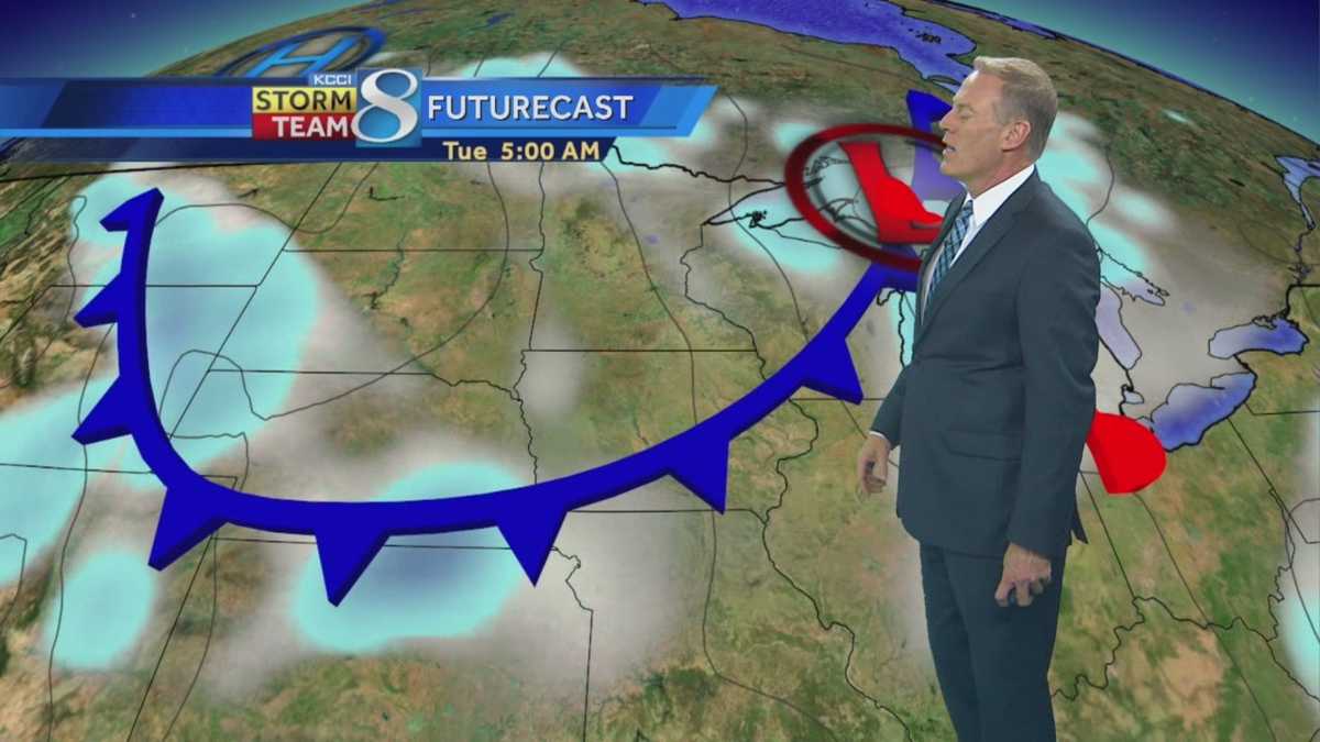 KCCI 8 video weather forecast