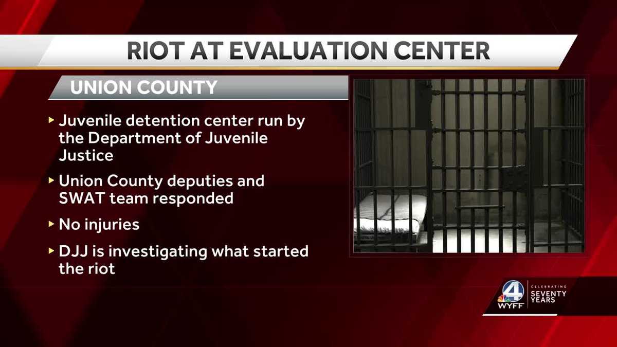 SC: SWAT called to DJJ in Union Co. after reported riot