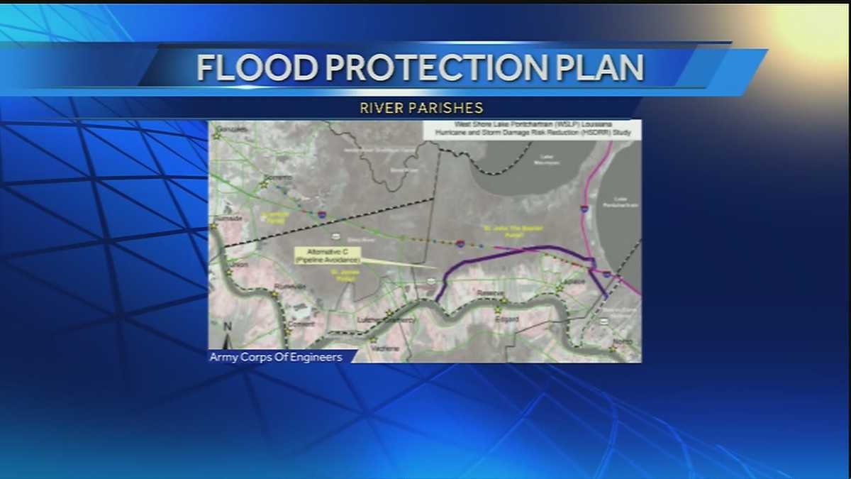 Corps presents flood protection plan for River Parishes