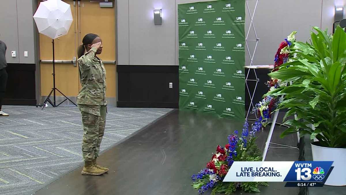 UAB honors veterans with wreath-laying ceremony