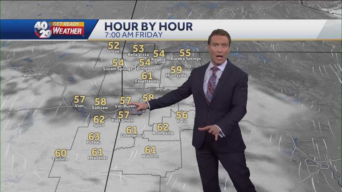 Severe storms possible Friday