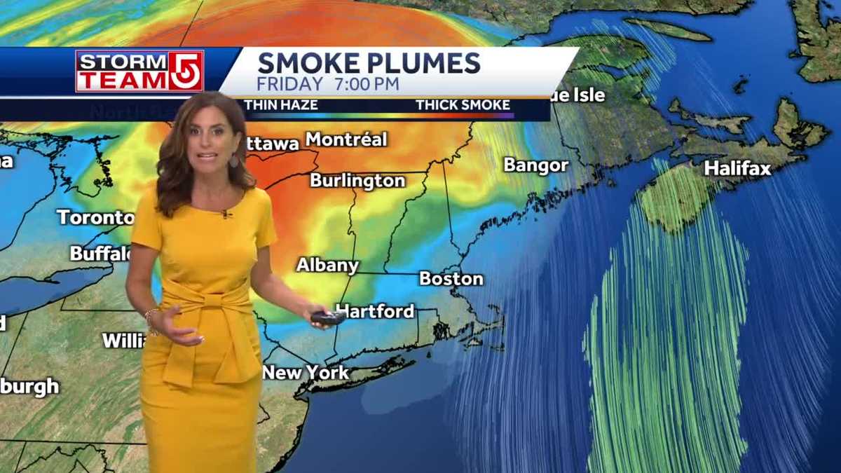 Video: Western wildfire smoke will make skies hazy