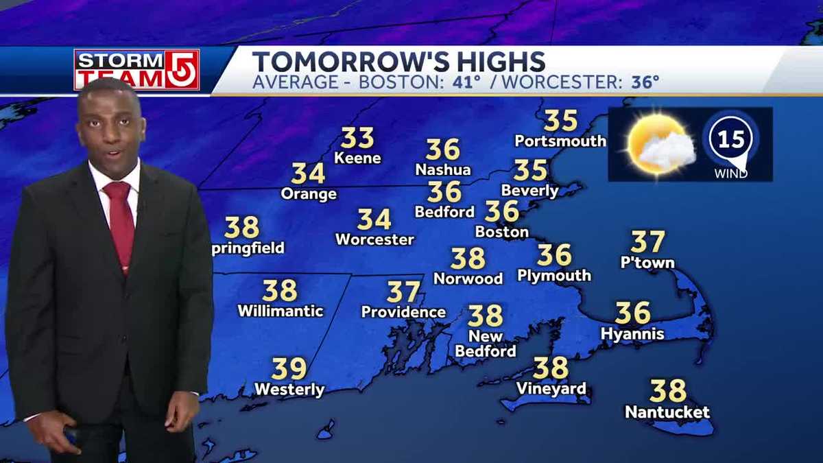 Video: Cold, breezy start to winter season