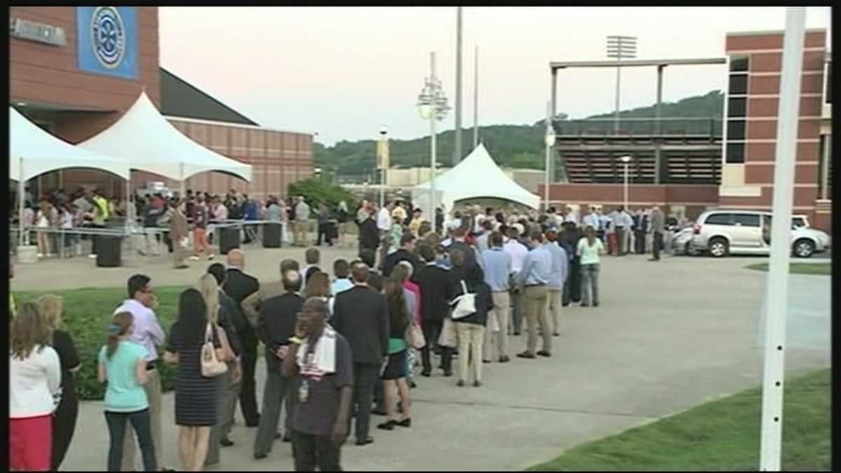Walmart Shareholders line up for this week's big event