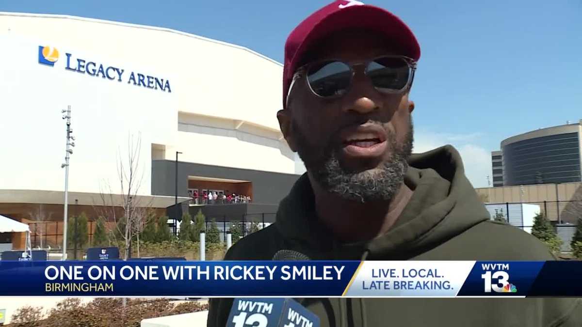 Rickey Smiley attends March Madness games in Birmingham