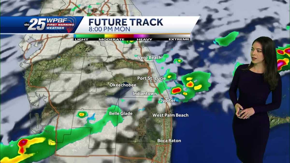 Strong storms possible and cooler weather this week