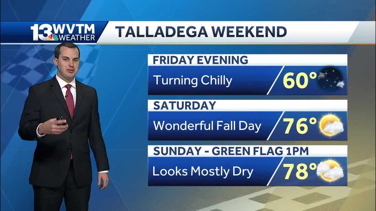 Fall weather arriving Thursday